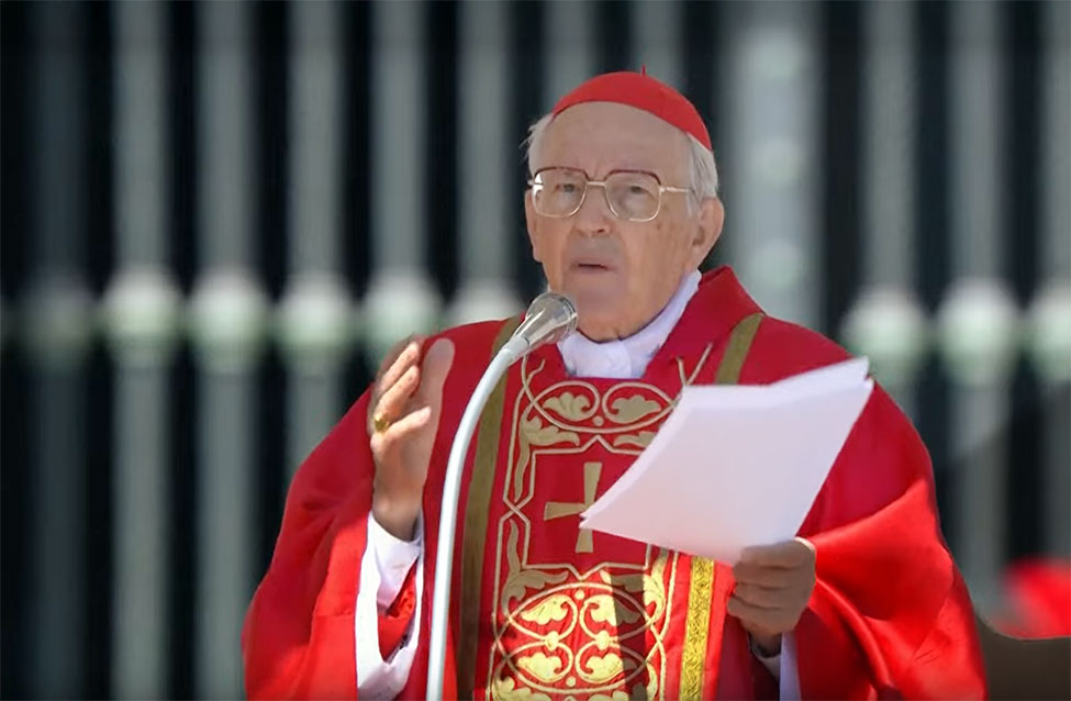 Homilie van kardinaal G.B. Re bij de uitvaart van paus Franciscus | Kerknet