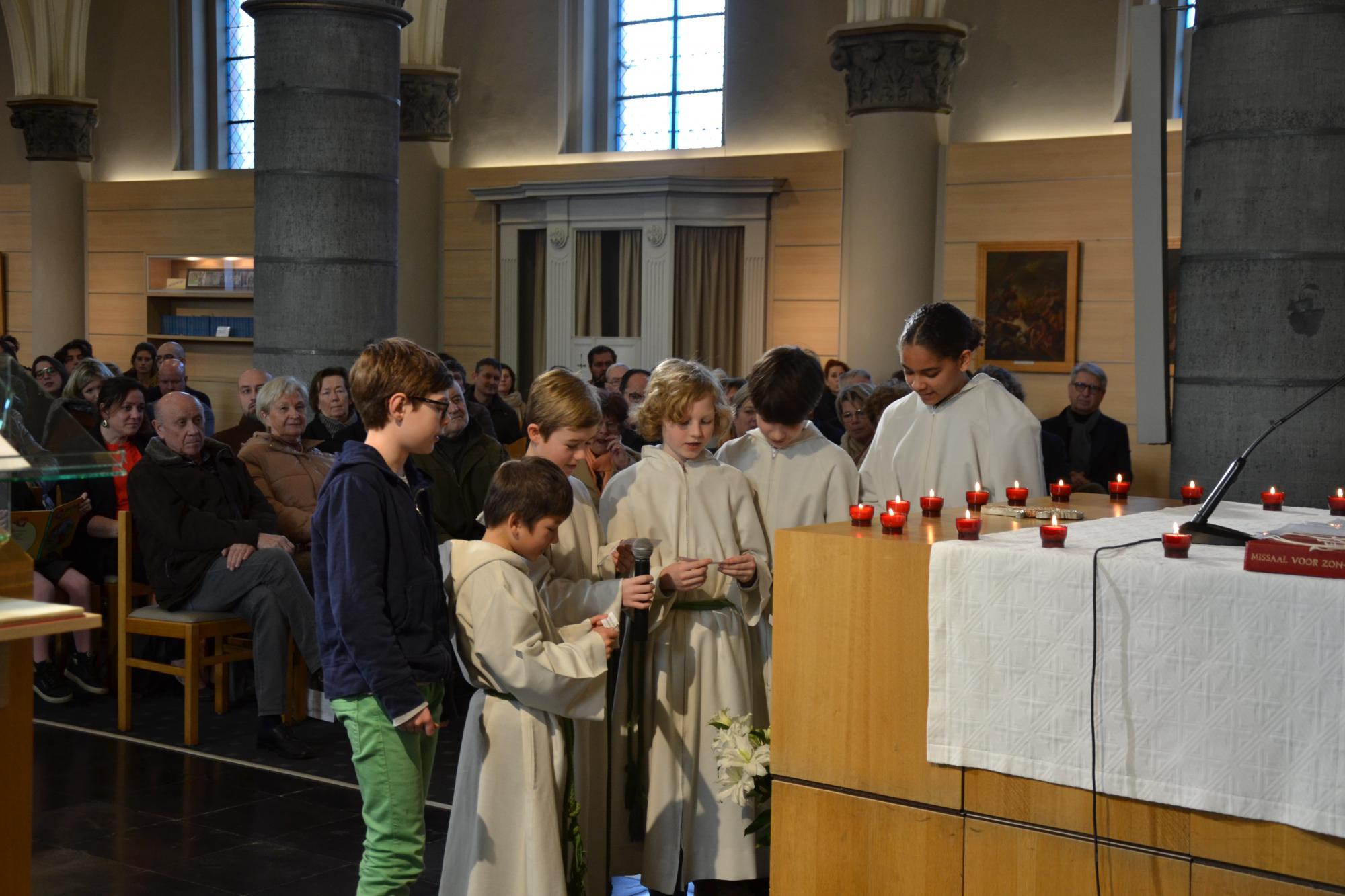 Onze misdienaars spreken hun engagement uit | Kerknet