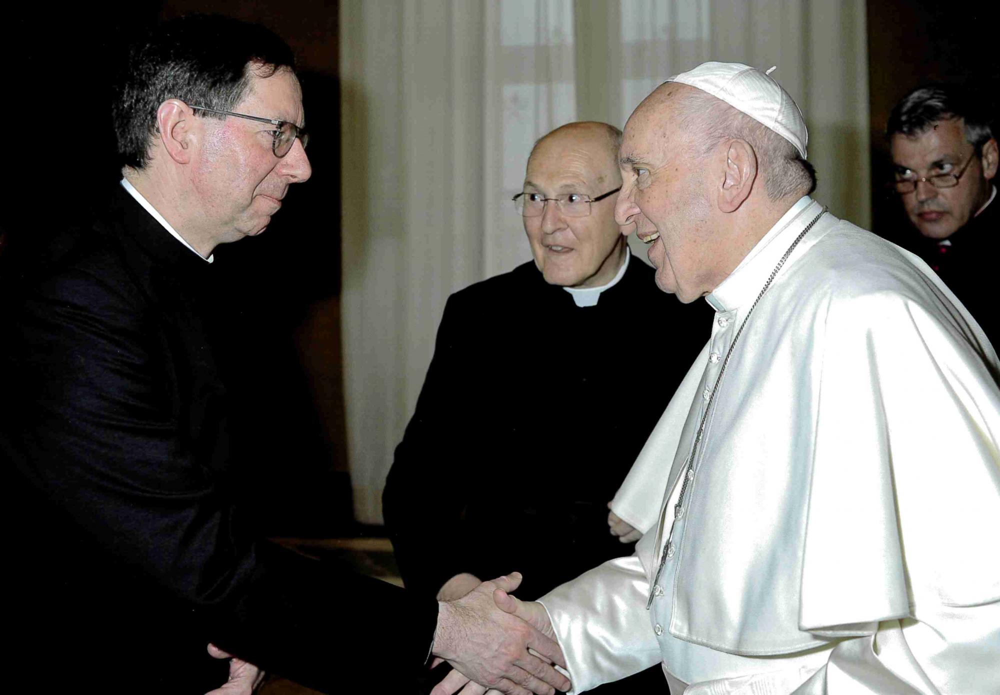 PASTOOR LUC OP AUDIENTIE BIJ PAUS FRANCISCUS | Kerknet