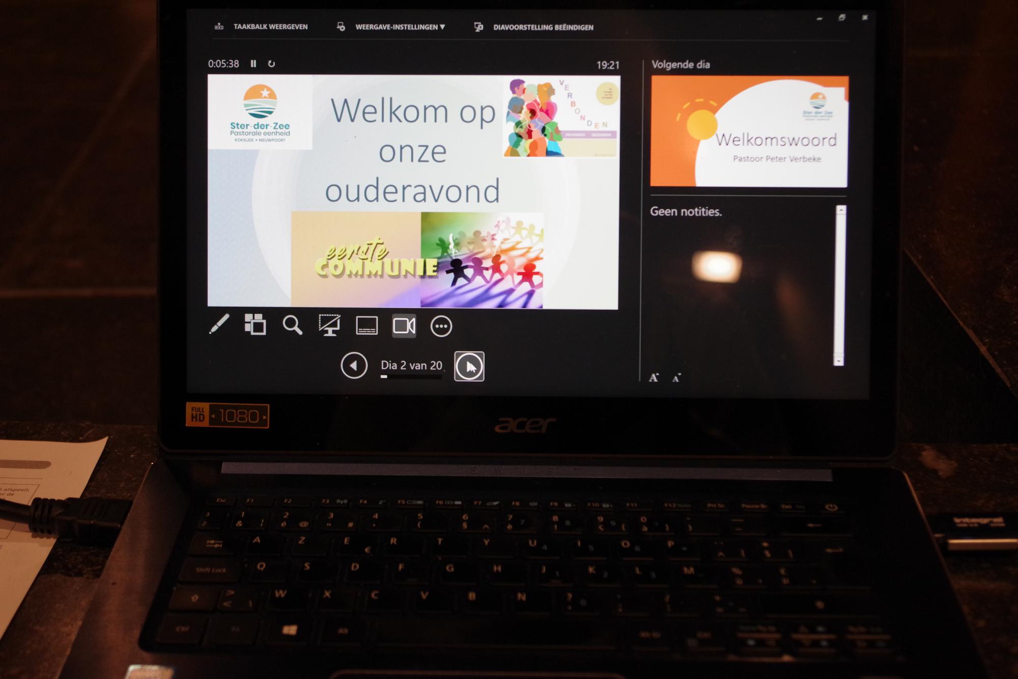 Terugblik op de ouderavond eerste communie Koksijde-Oostduinkerke | Kerknet