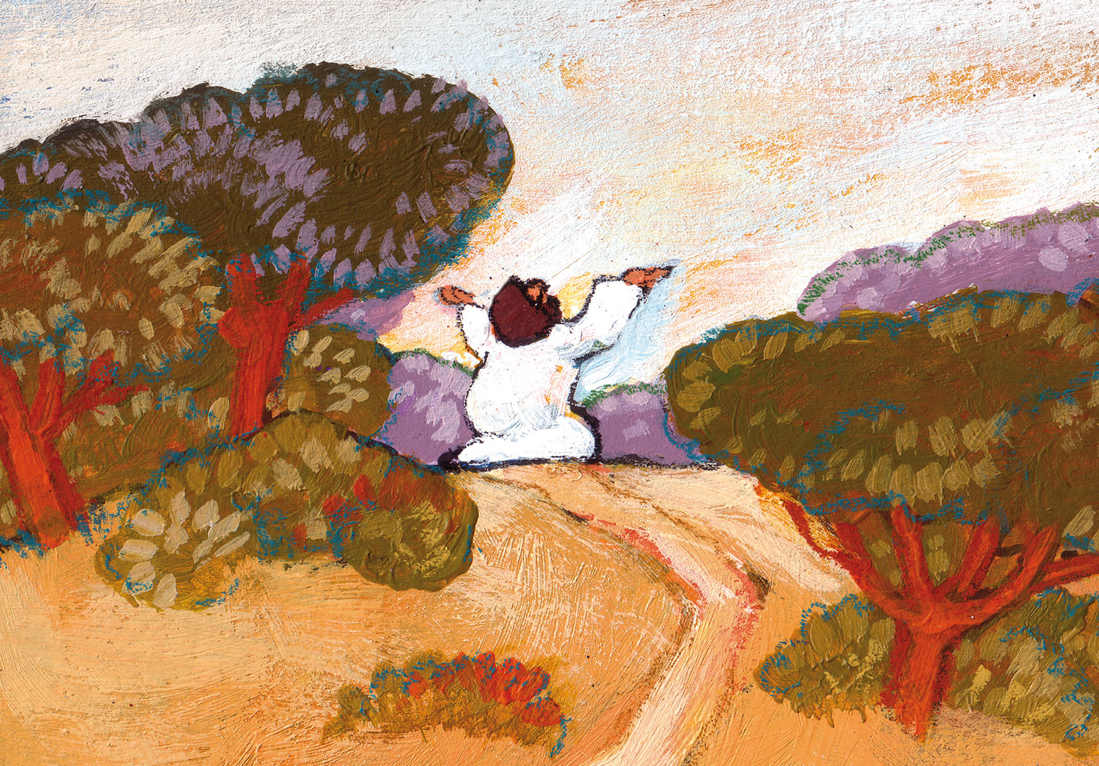 Mosterdzaadjes ~ Jezus bidt voor zijn vrienden | Otheo