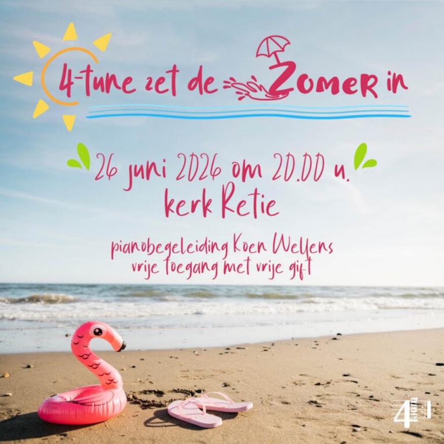 4-tune zet de zomer in | Kerknet
