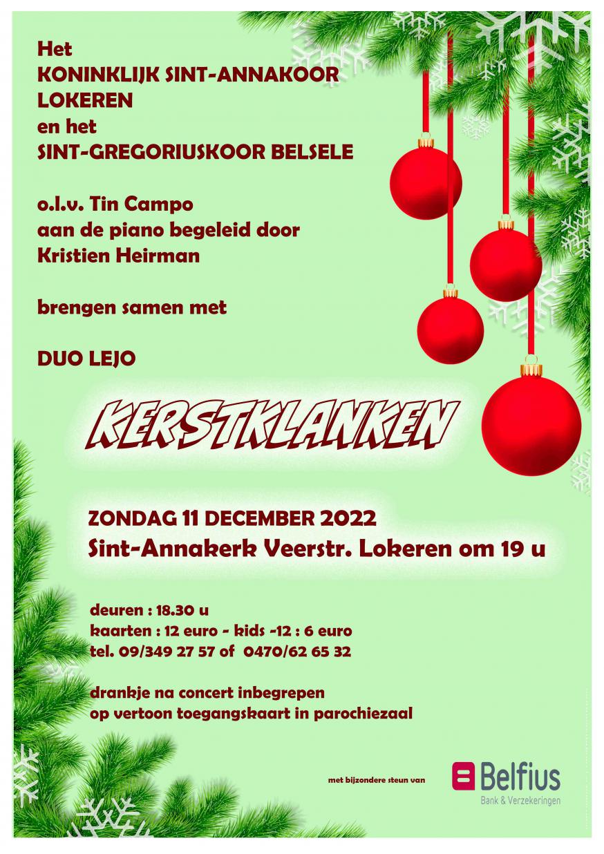 Kerstklanken (11 dec. om 19 u.) | Kerknet